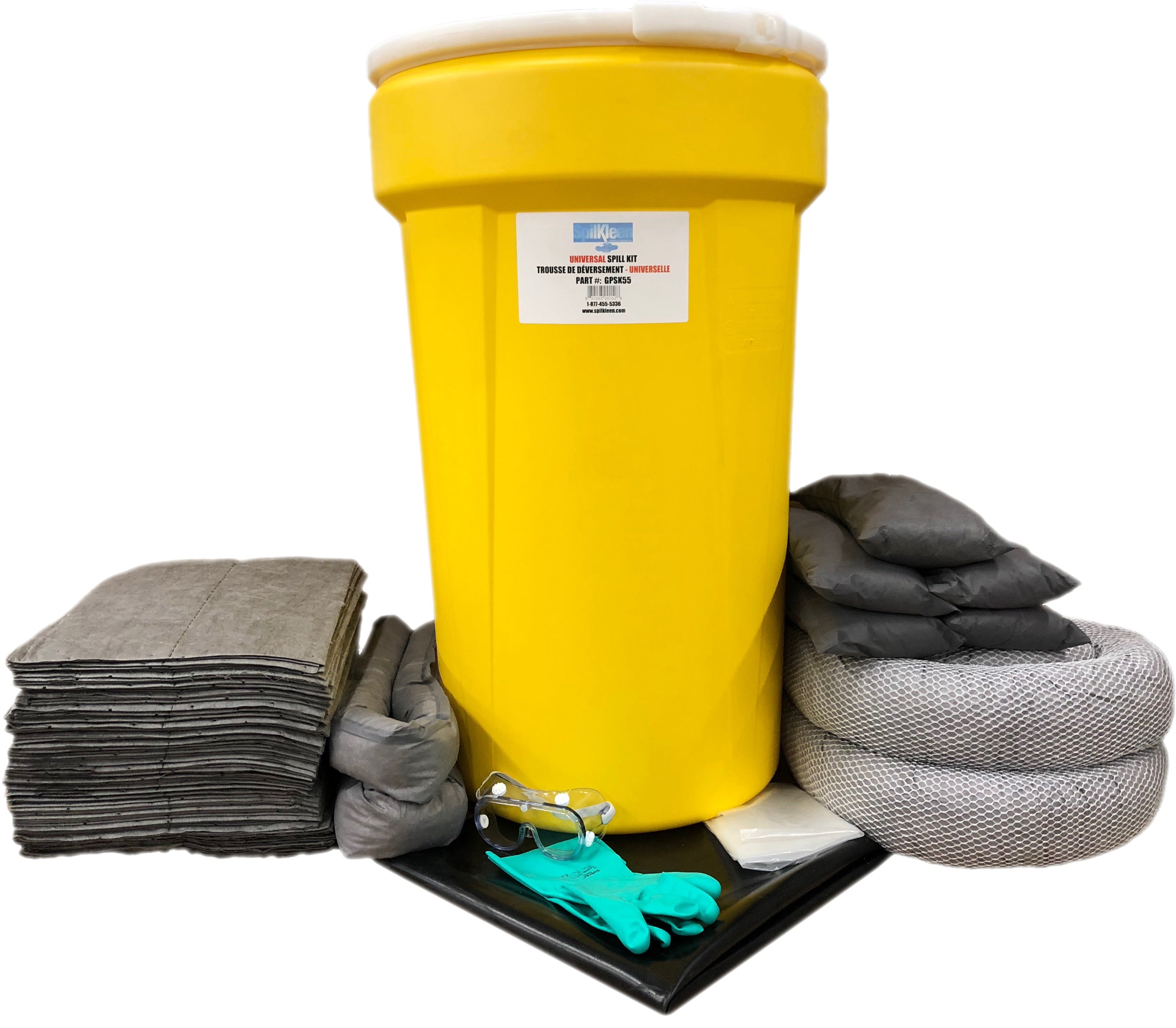 GPSK55 Economy 55 Gal. Spill Kit - Universal - SpilKleen