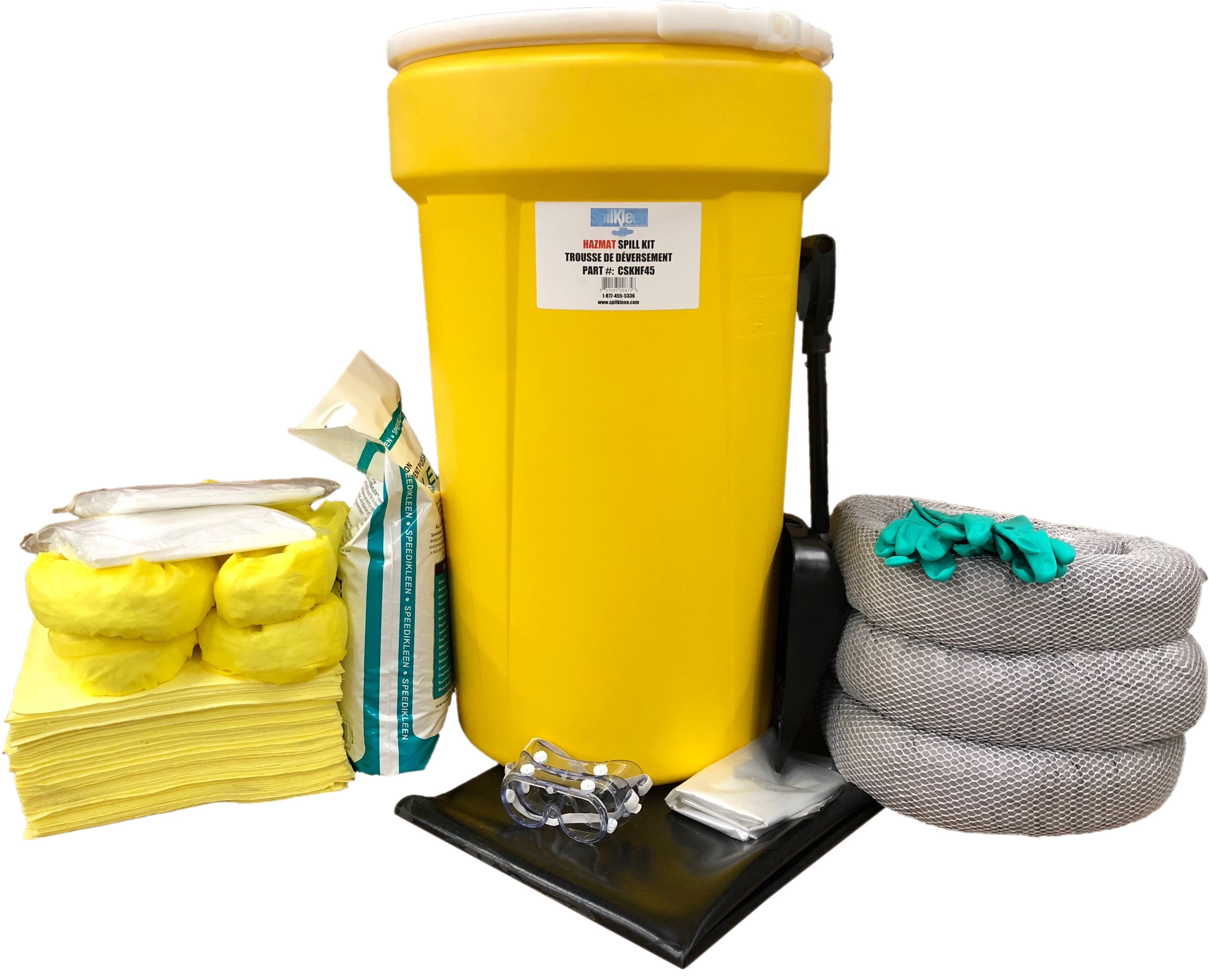 CSKHF45 45 GALLON SPILL KIT - HazMat – SpilKleen