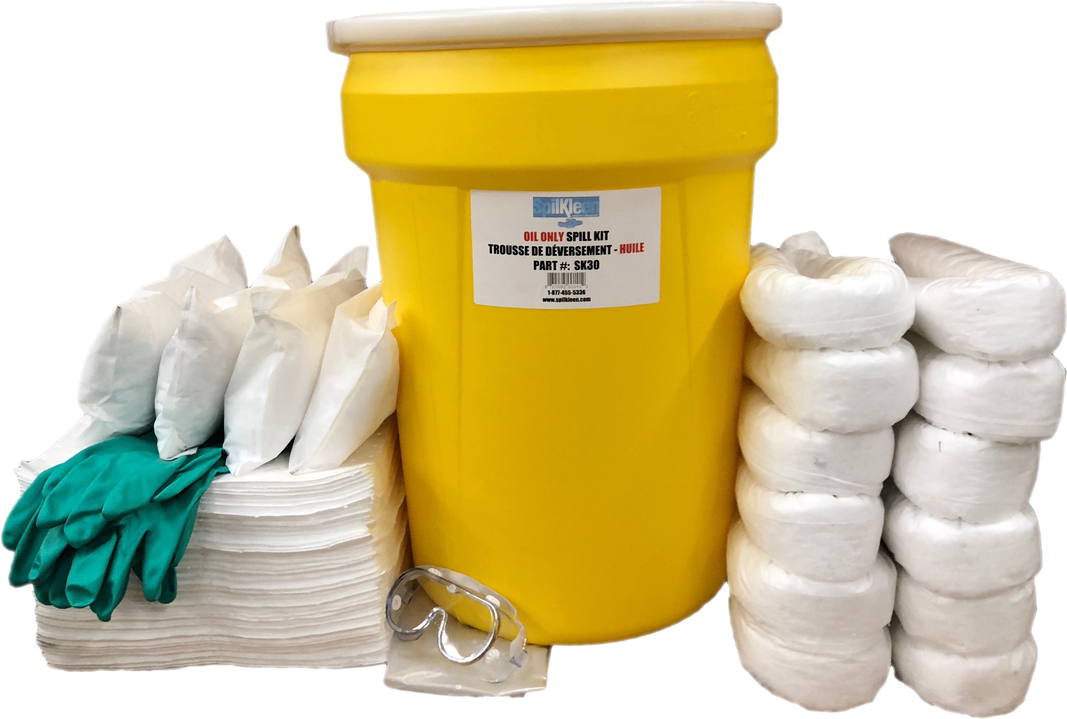 SK30 - 30 GALLON OIL ONLY SPILL KIT - SpilKleen